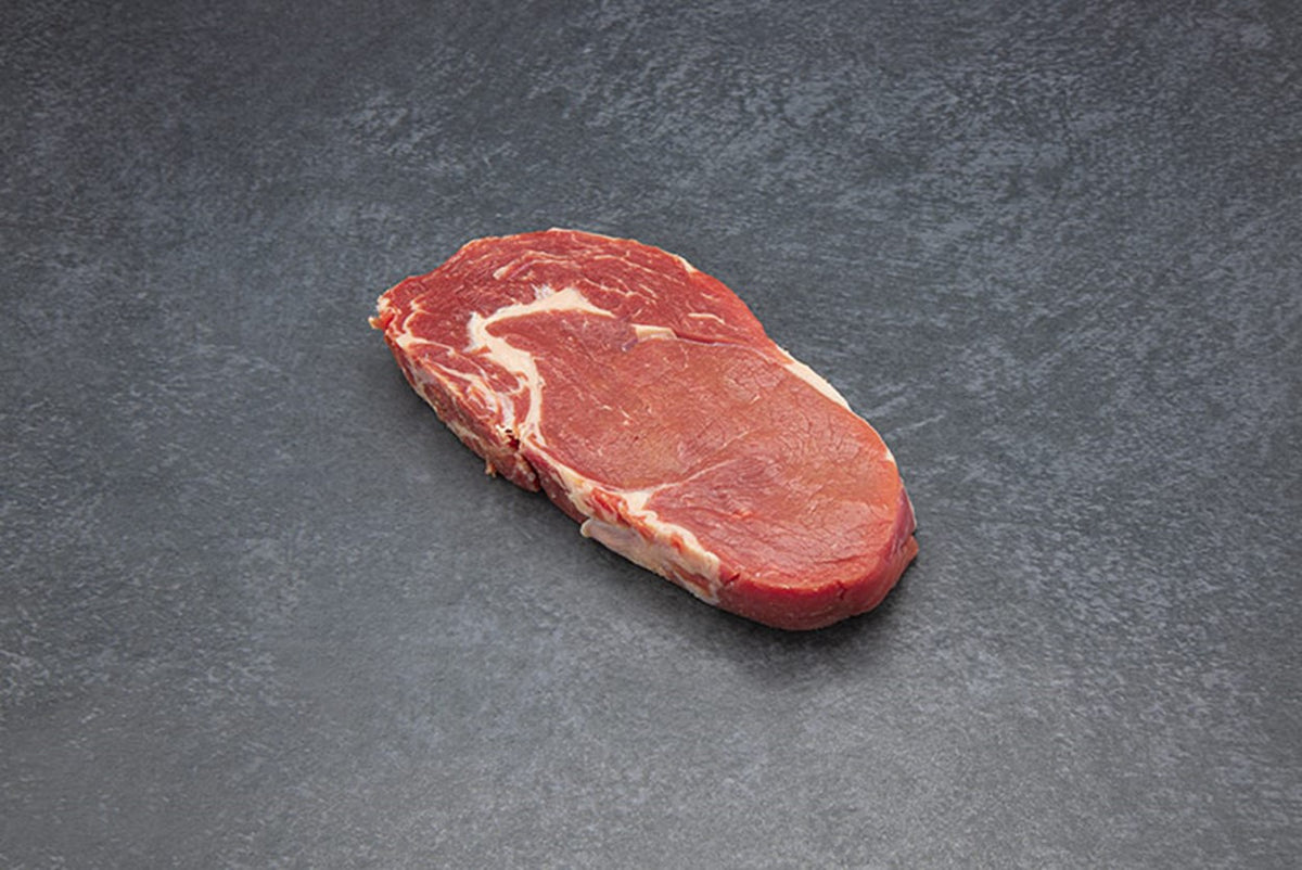 Rinds Rib-Eye-Steak portioniert – vomFRITZ